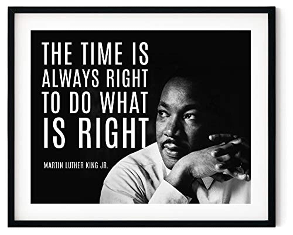 Keep Calm Collection Martin Luther King Jr "The Time Is Always Right ...
