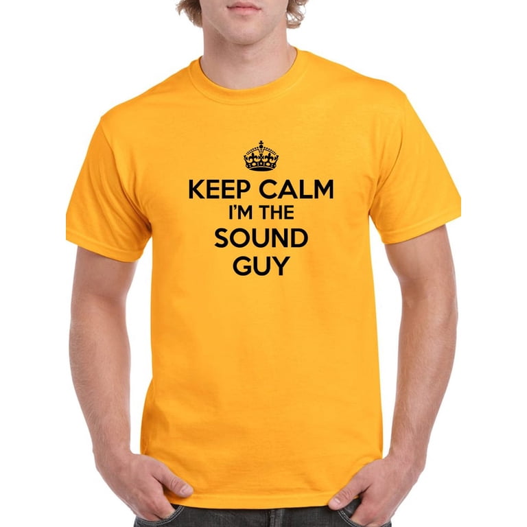 Keep Calm Crown Gold Symbol