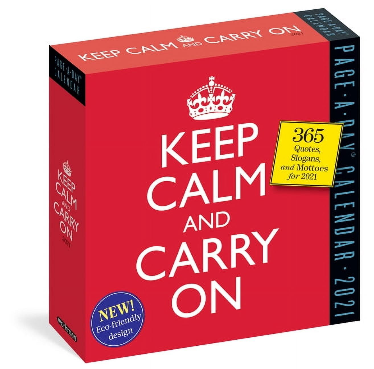 Keep Calm and Carry On Page-A-Day Calendar 2021 Workman Calendars ...