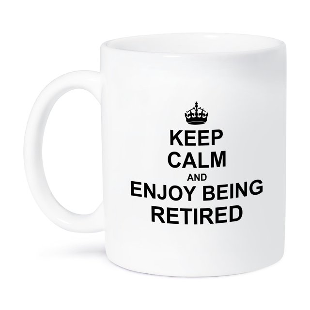 3dRose, Keep Calm and Enjoy being Retired. fun carry on themed ...