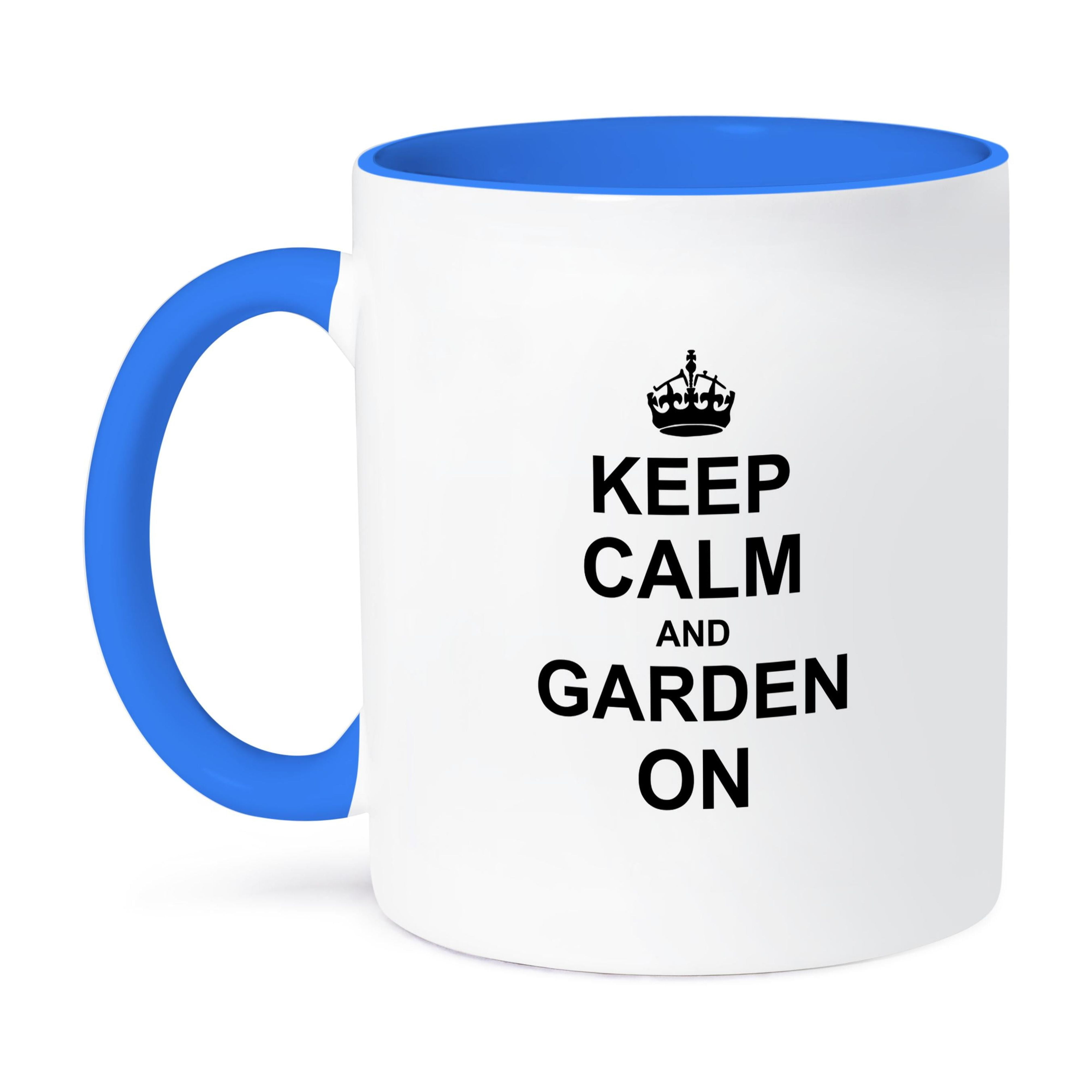 3dRose, Keep Calm and Garden on - carry on gardening - gardener gifts ...