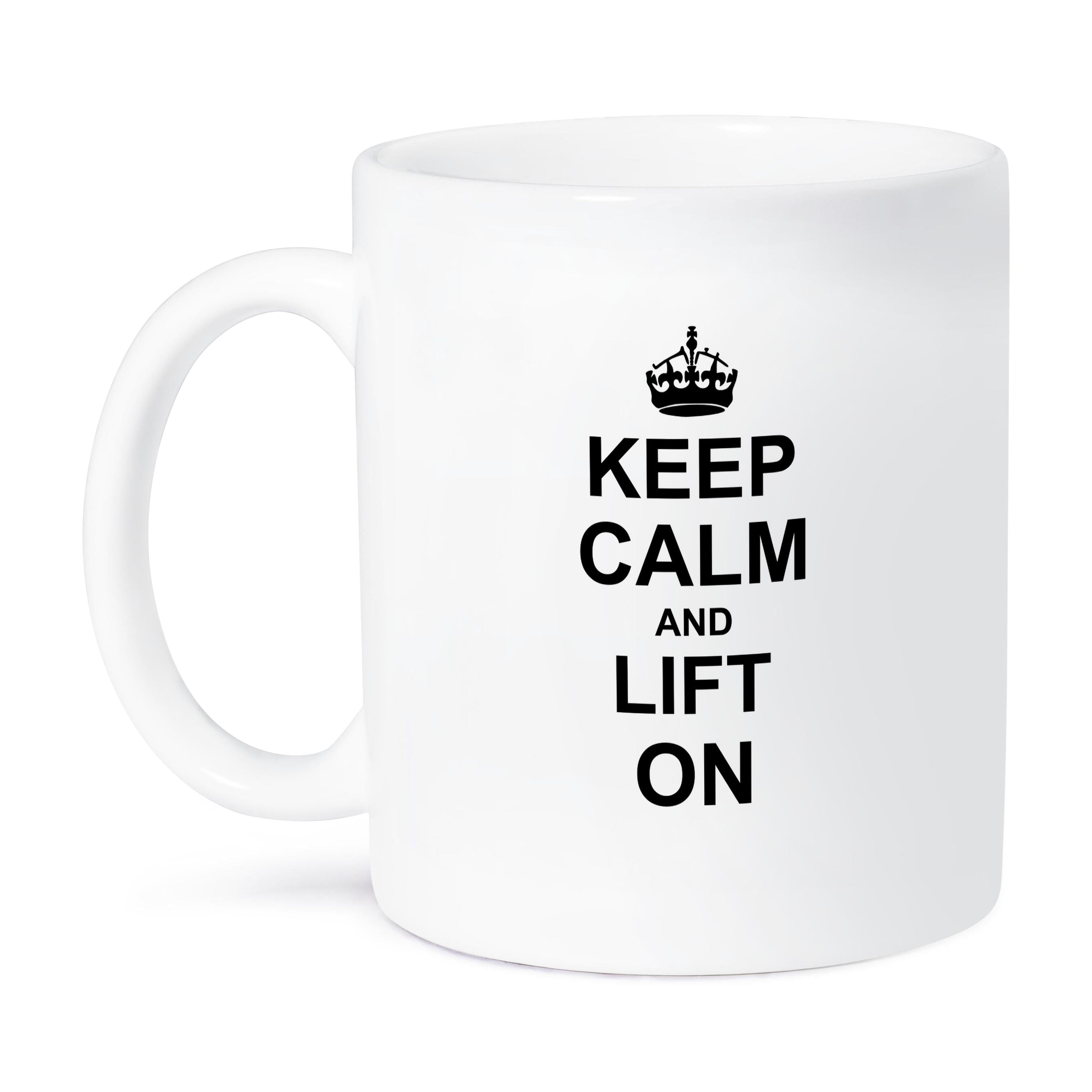 3dRose, Keep Calm and Lift on - carry on weight lifting - hobby or ...