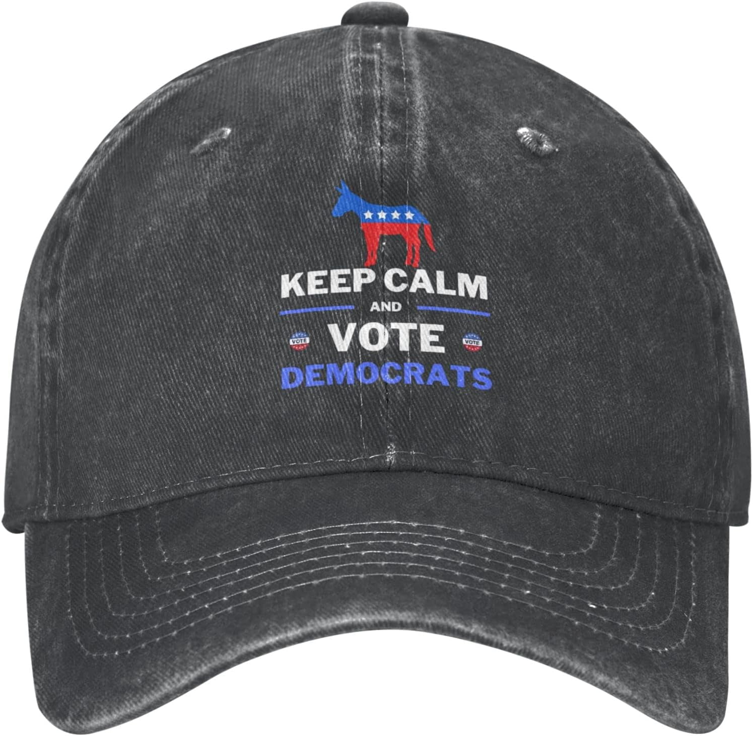 Keep Calm and Vote Hat Democrats Blue Save America Save Democrats Hat ...