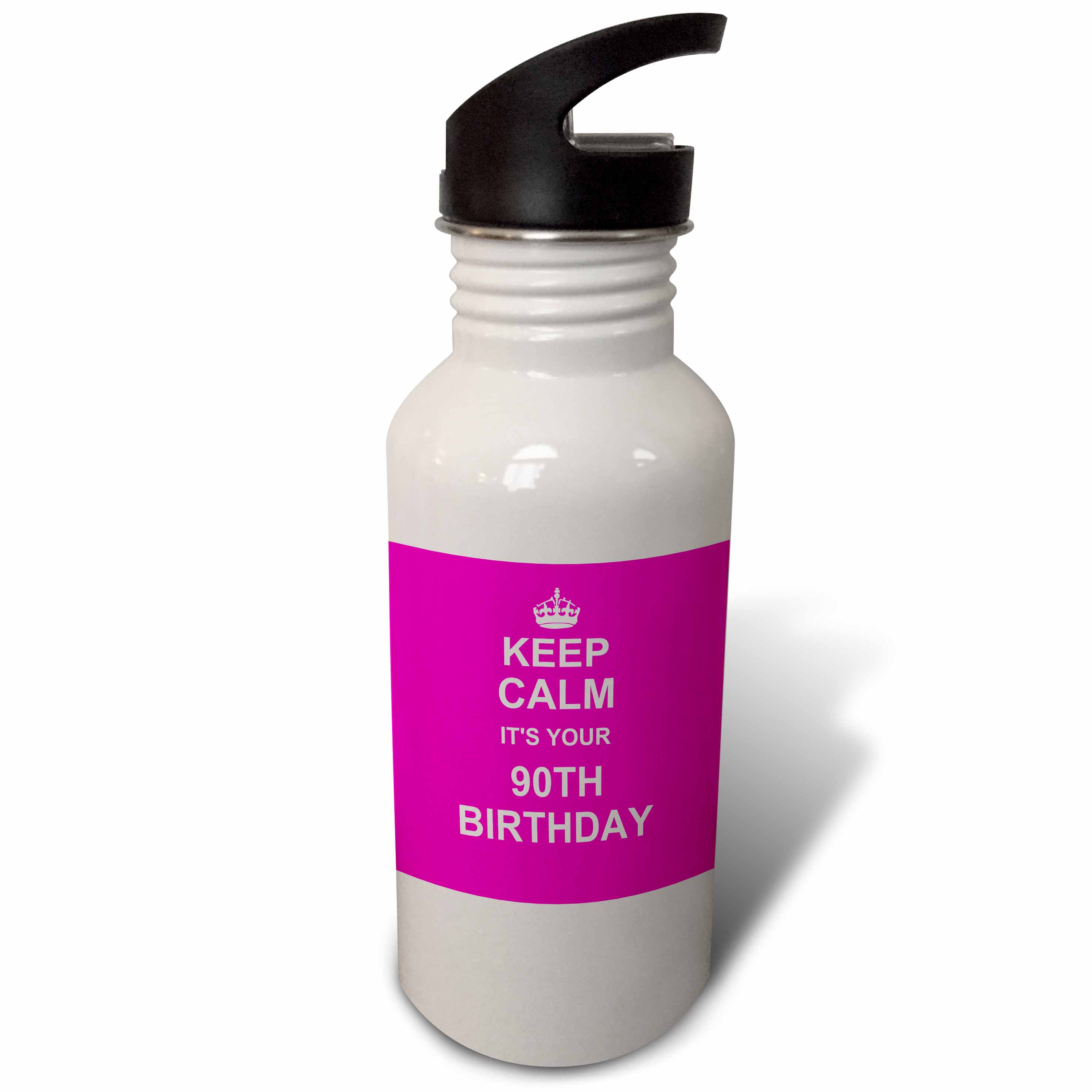 Keep Calm its your 90th Birthday hot pink - stay calm and carry on ...