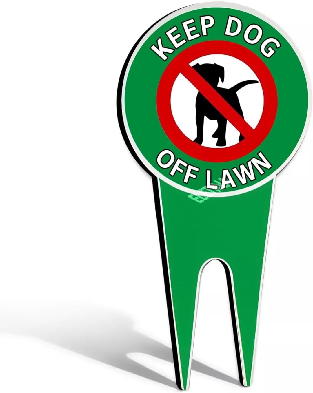 Keep Dogs Off Lawn Sign Stop Dogs from Peeing Metal Reflective Yard ...