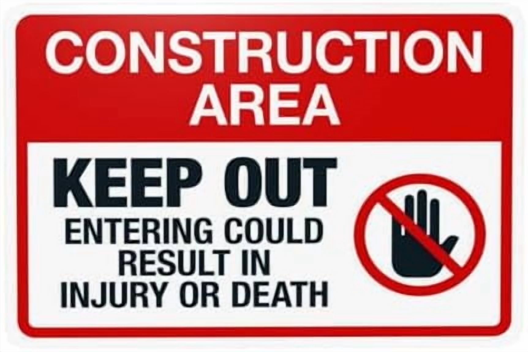 Keep Out Entering Could Result In Injury And Death Warning Sign, Do Not ...