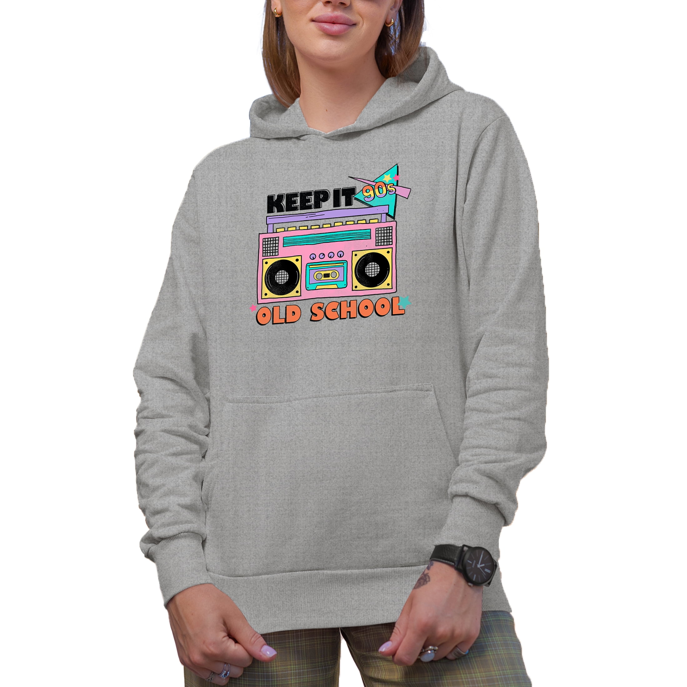 Keep It 90s Old School with Retro Radio Cassette Player Art Merch Gift ...