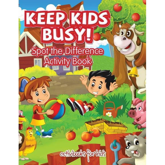 Kids Activity Book: Spot the Difference, (Paperback) - Walmart.com