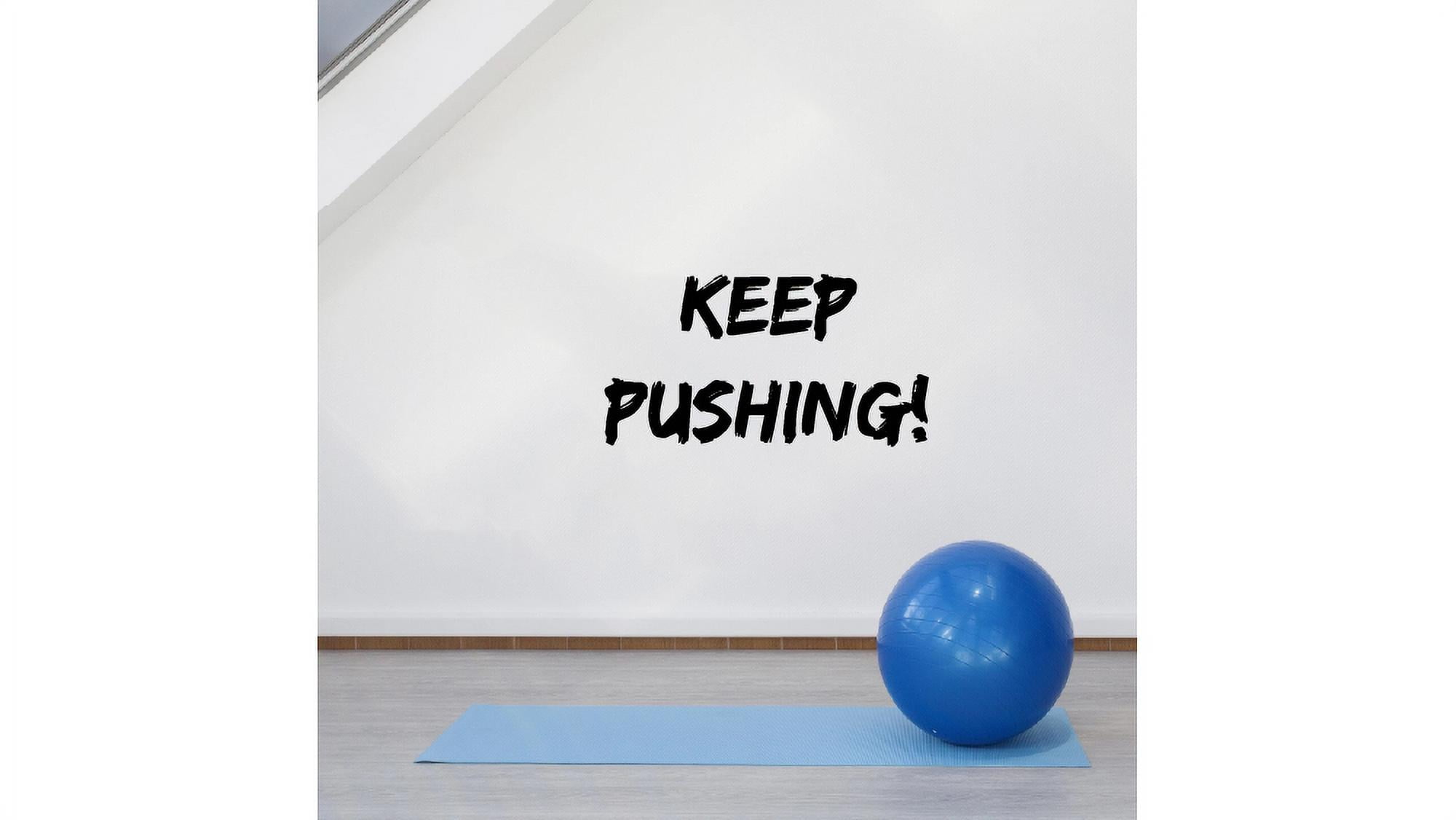 Keep Pushing Quote Fitness Workout Work Out Success Motivation Quotes ...