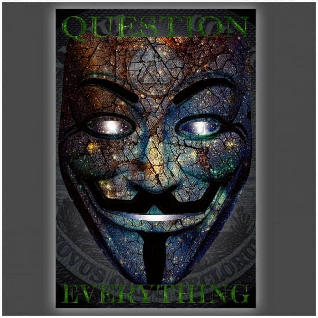 Keep Questioning Poster by Daveed Benito (24 x 36) - Walmart.com