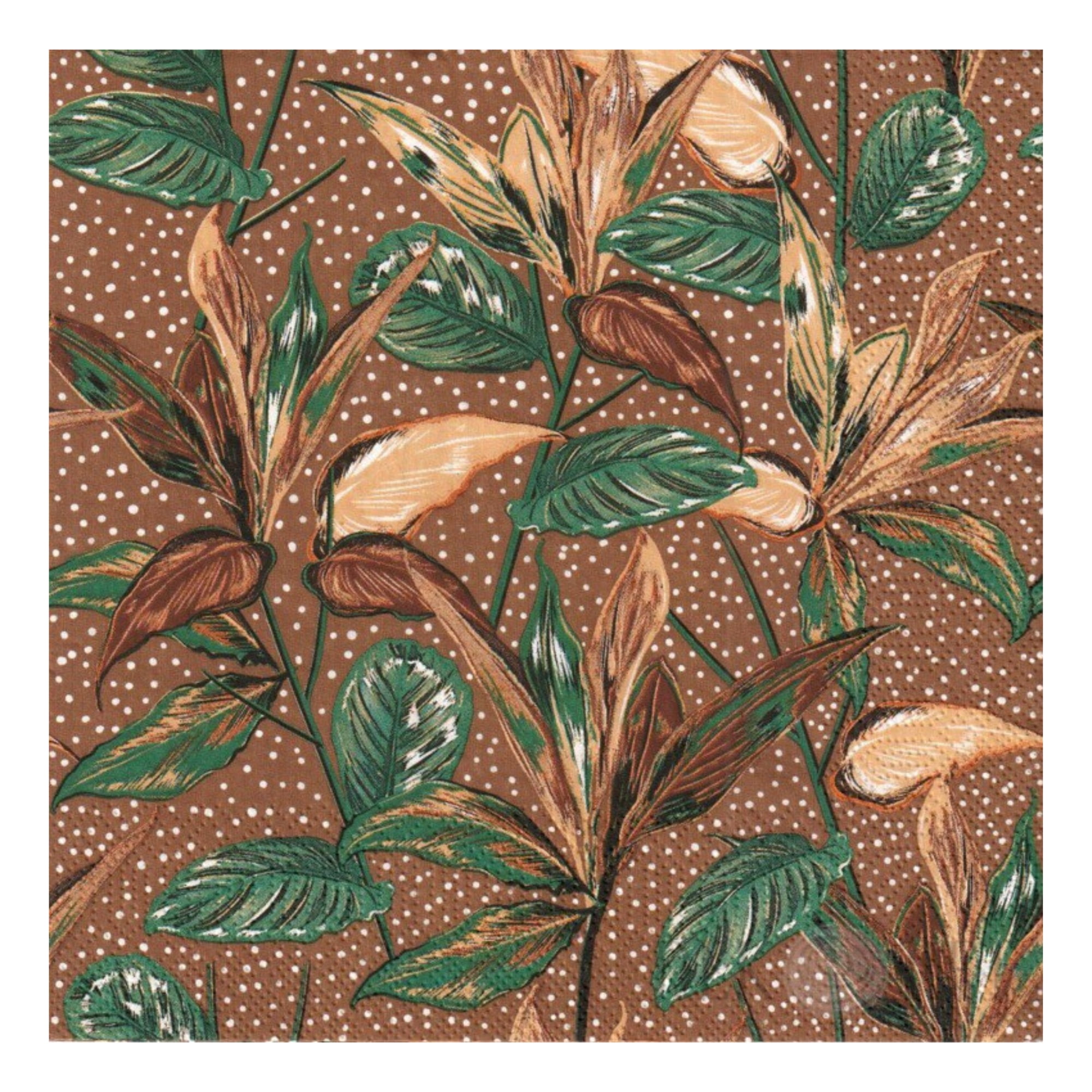 Keep Unique Botanical Decorative Print Decoupage Paper Napkins ...