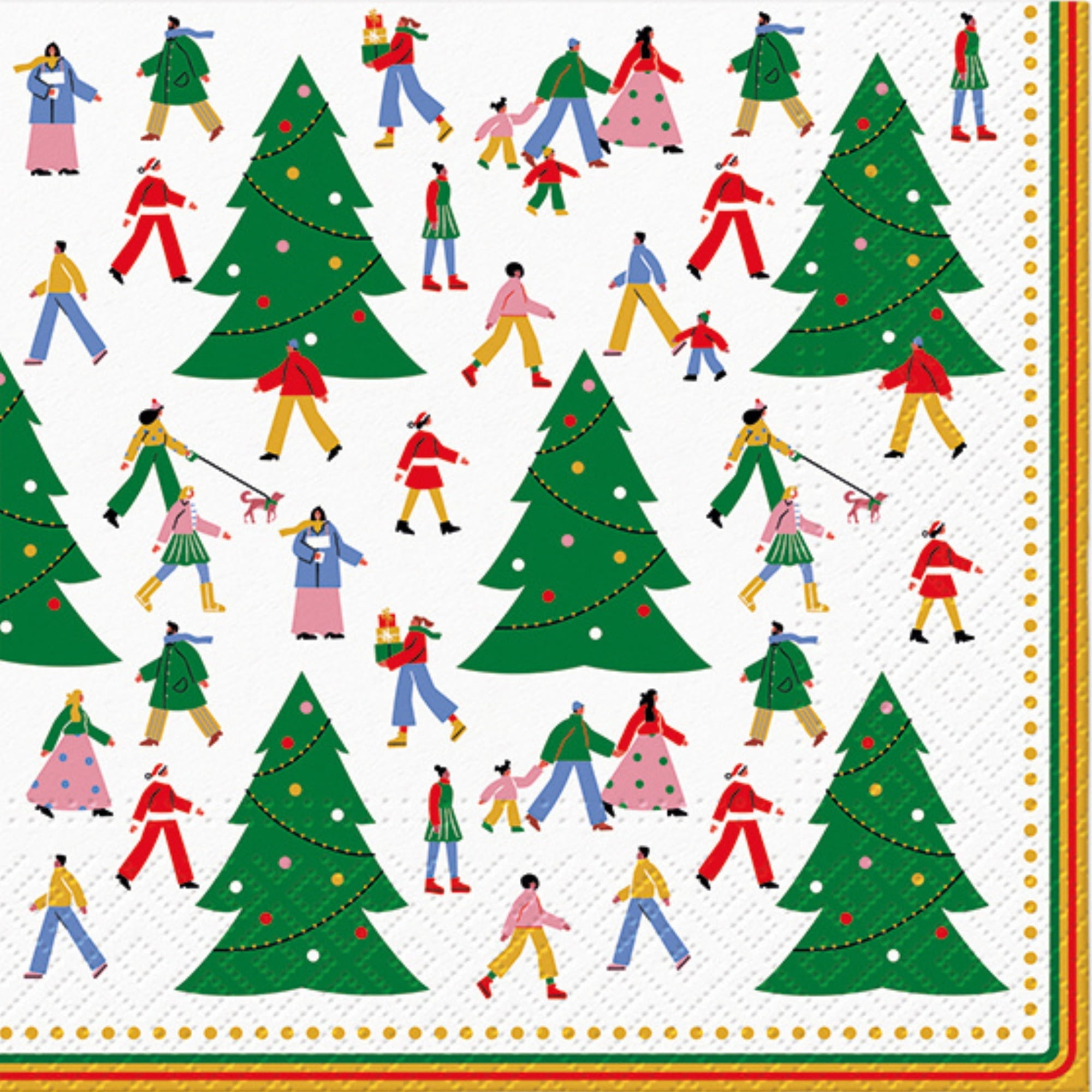 Keep Unique Christmas Tree Paper Napkins, Decoupage Decorative Napkin ...