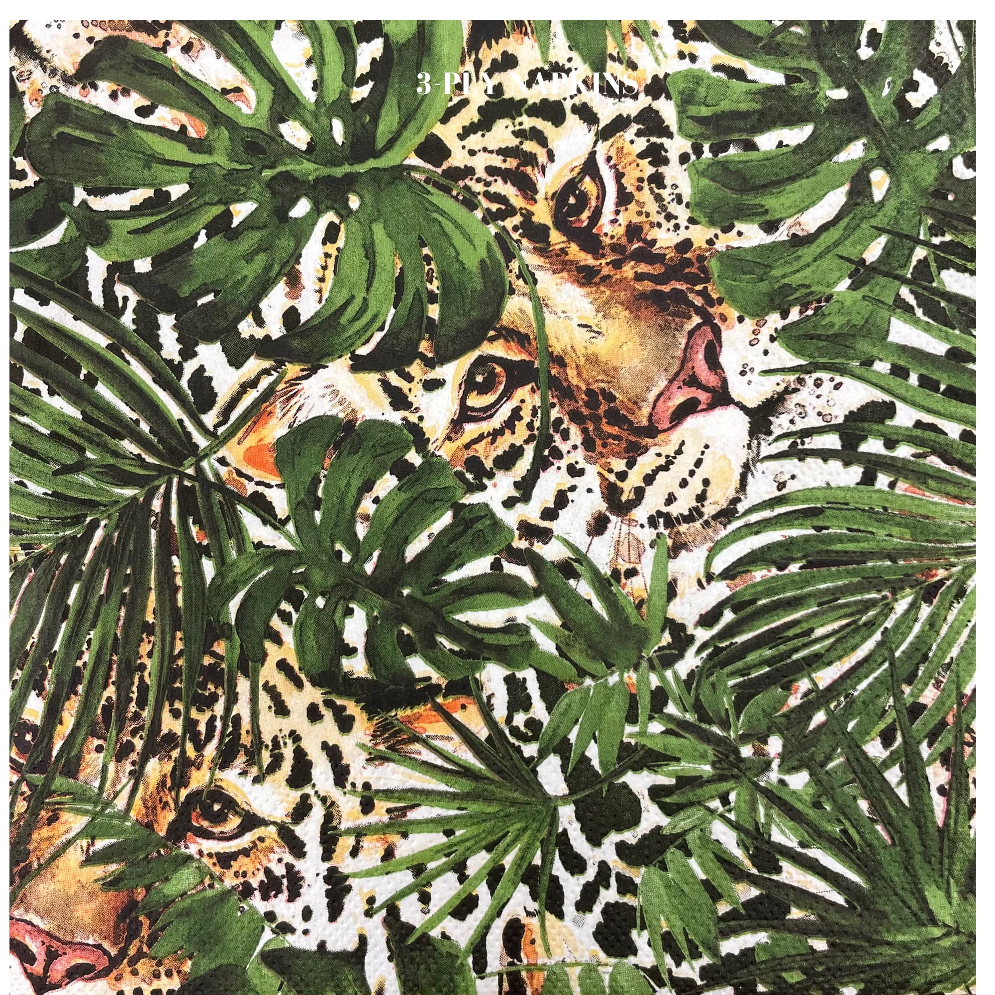 Keep Unique Decoupage Tigers Paper Napkins, Decorative Tigers Napkin ...