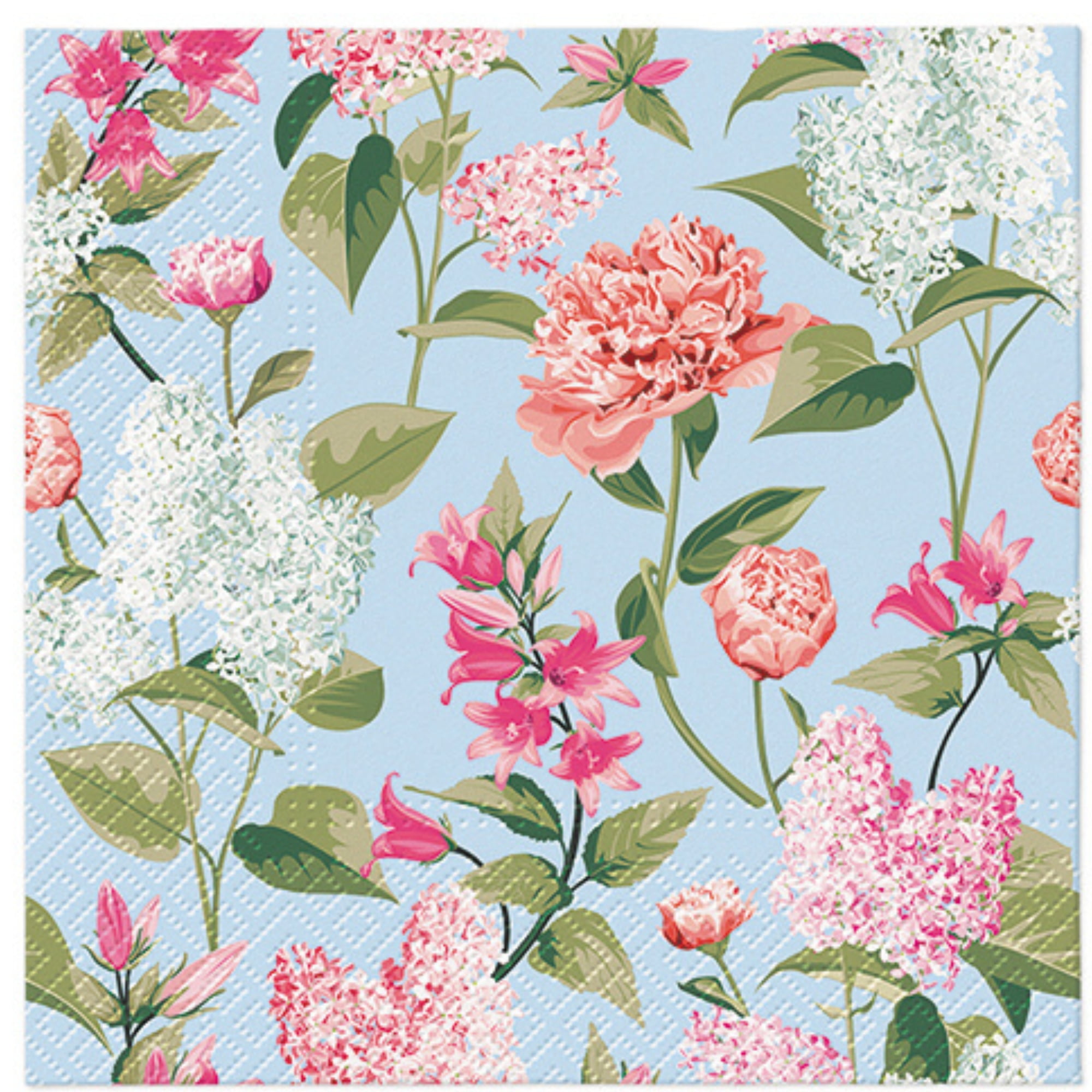 Keep Unique Floral Decorative Napkins, Spring Napkins, Assorted Color ...