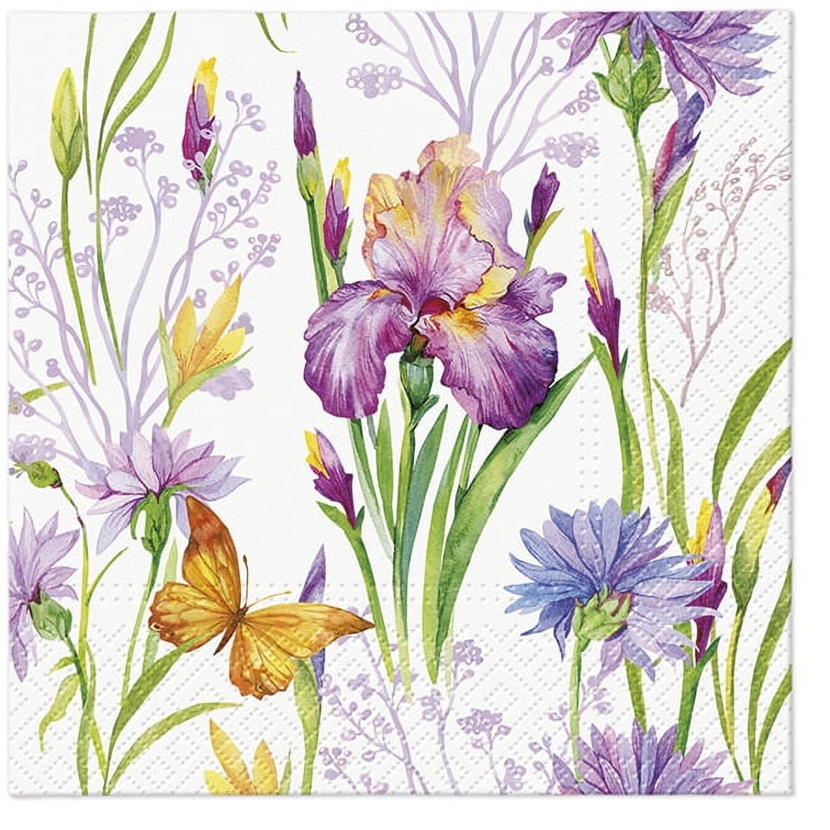 Keep Unique Flower Paper Napkins, Decoupage Napkins Spring, Assorted ...