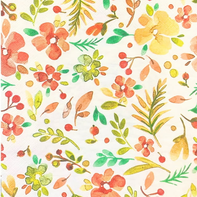 Keep Unique Flower Paper Napkins, Spring Luncheon Napkins, Assorted ...