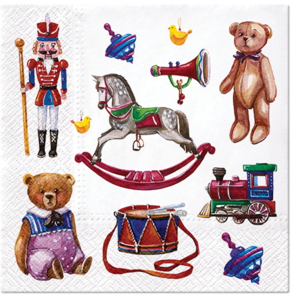 Keep Unique Holiday Paper Napkins, Print Christmas Decoupage Napkin ...