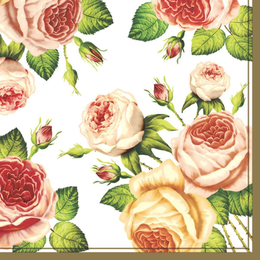 Keep Unique Rose Paper Napkins, Everyday Disposable Paper Napkins ...