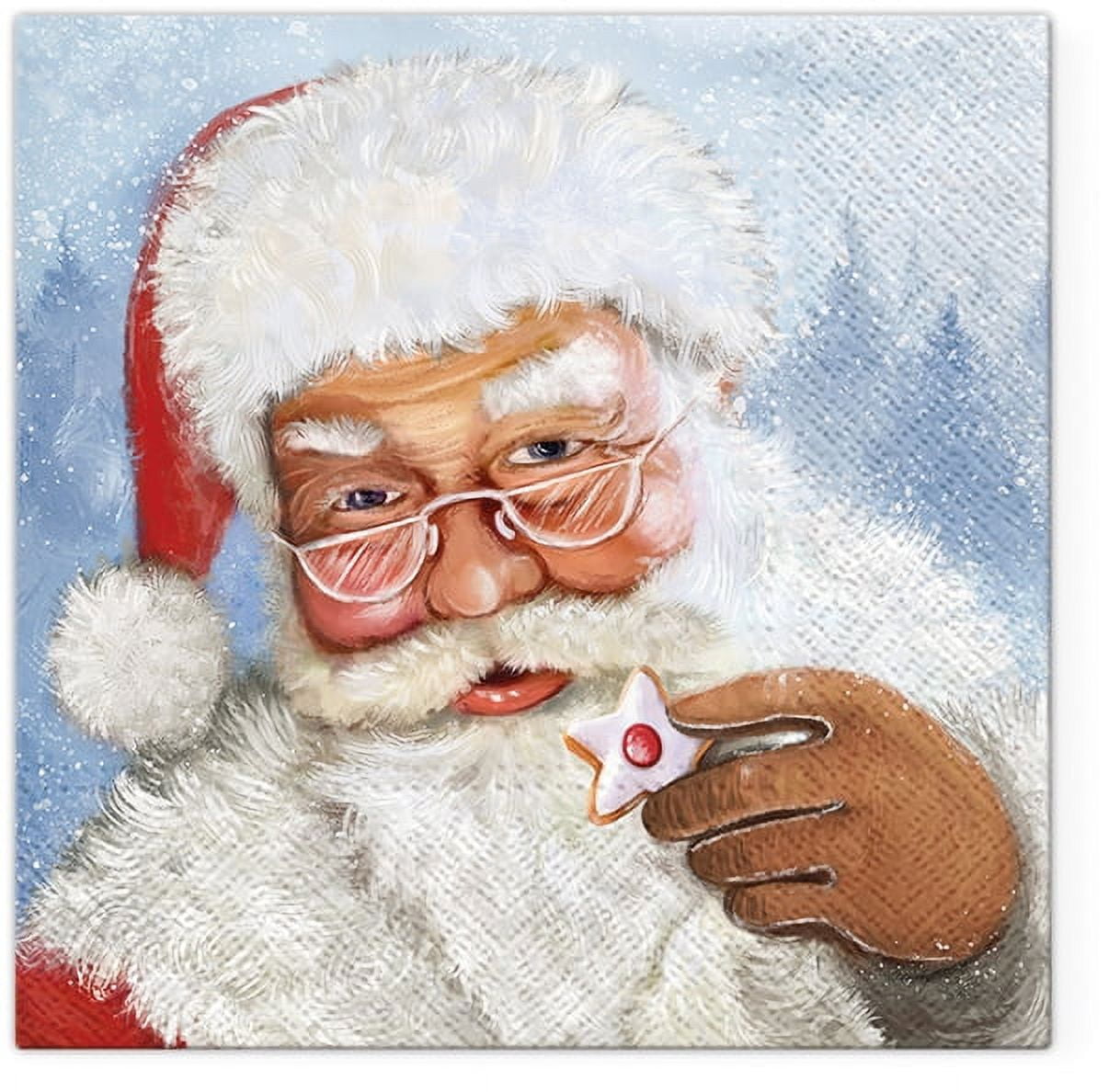 Keep Unique Santa Party Napkins, Christmas Decorative Luncheon Napkin ...