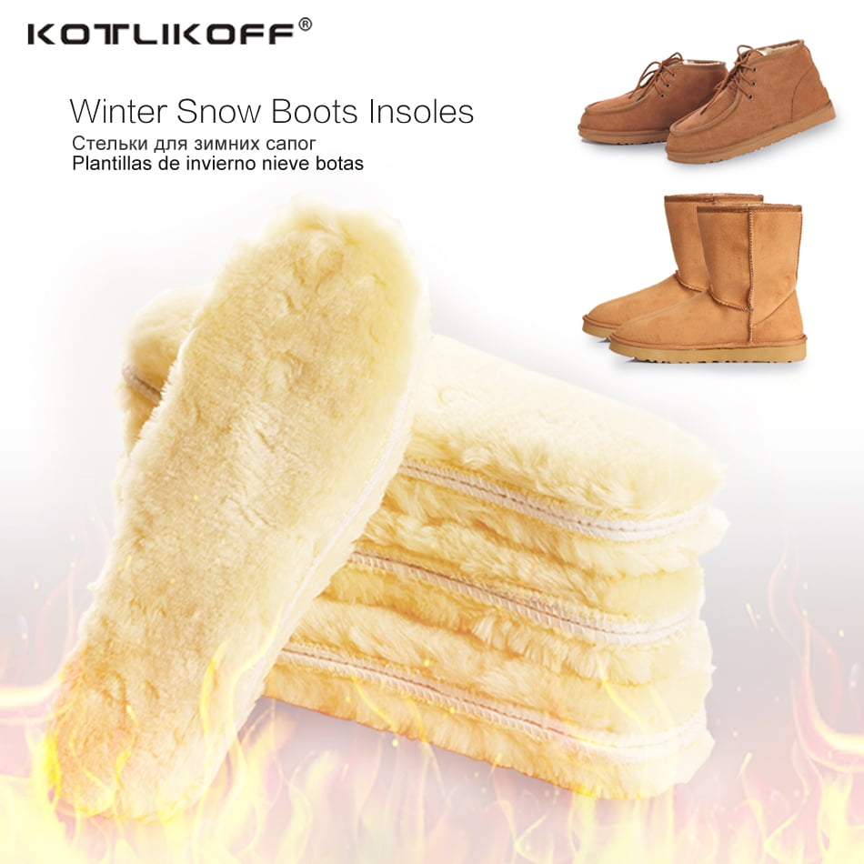 Keep Warm Heated Insole Thicken Soft Winter Snow Boots Pad Sole ...