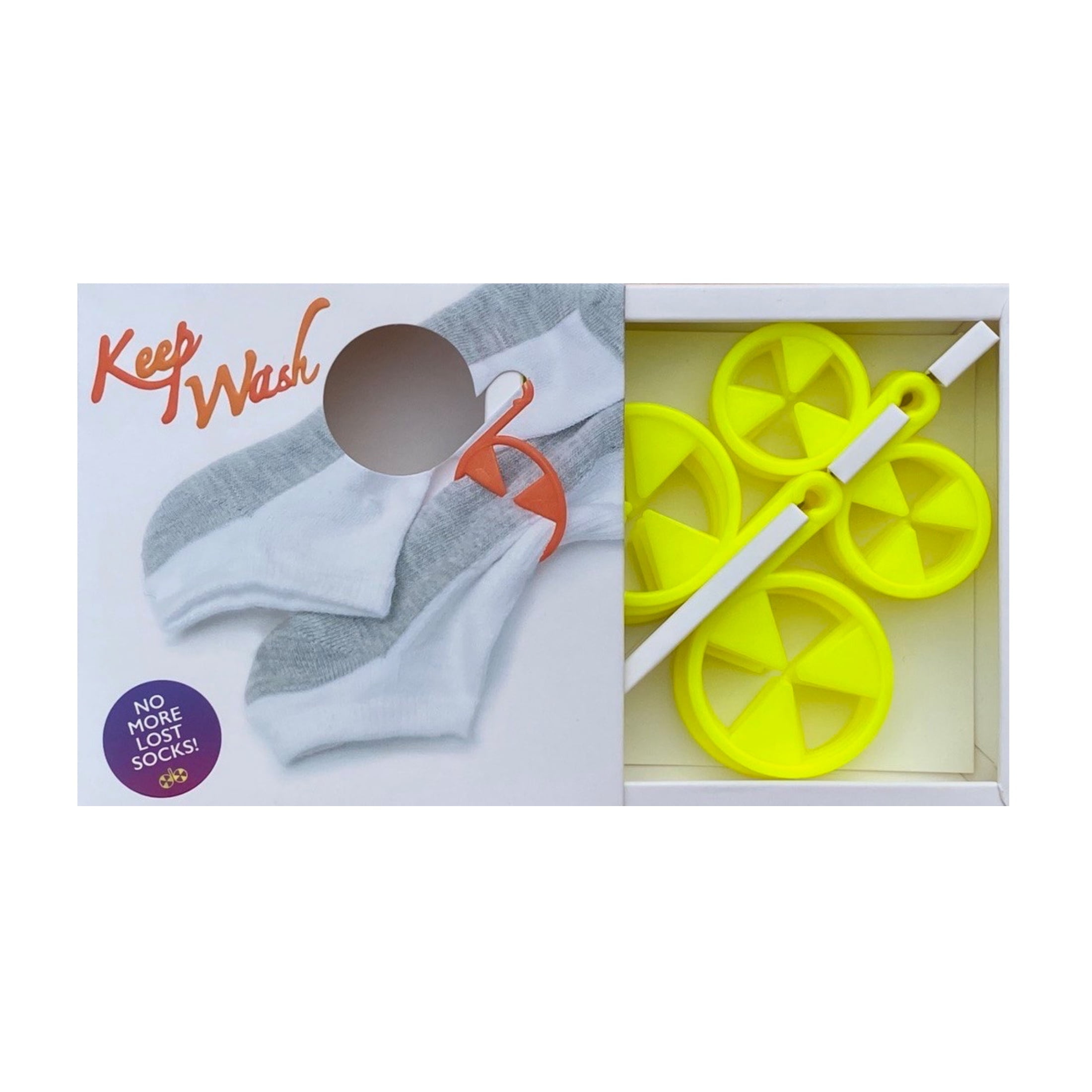 Keep Wash Sock Clips – 10-Pack Sock Holders for Laundry & Closet ...