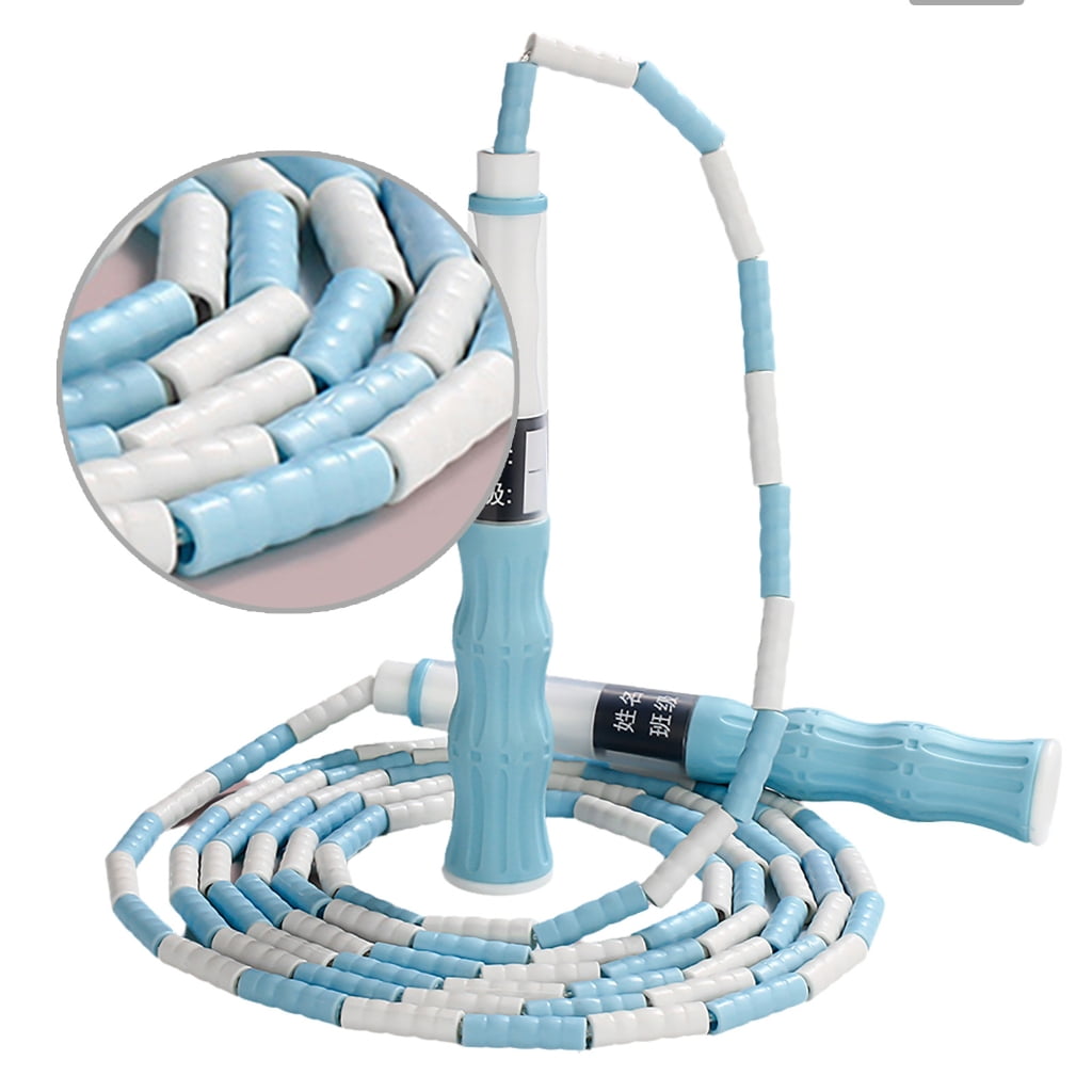 Keep Workout and Fitness Segmented Adjusted Beaded Jumping Rope ...