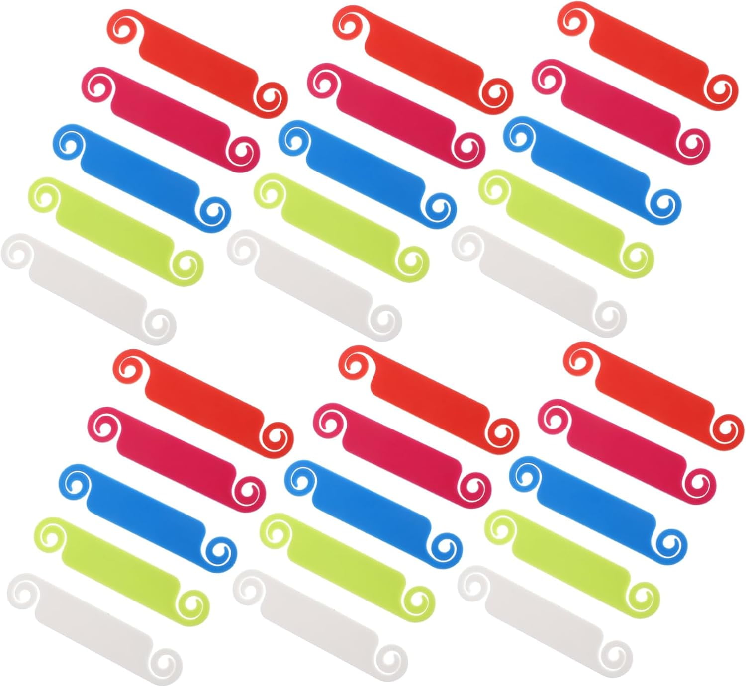 Keep Your Cables Tidy 50pcs Logo Buckle Tags Multi Waterproof for Data ...