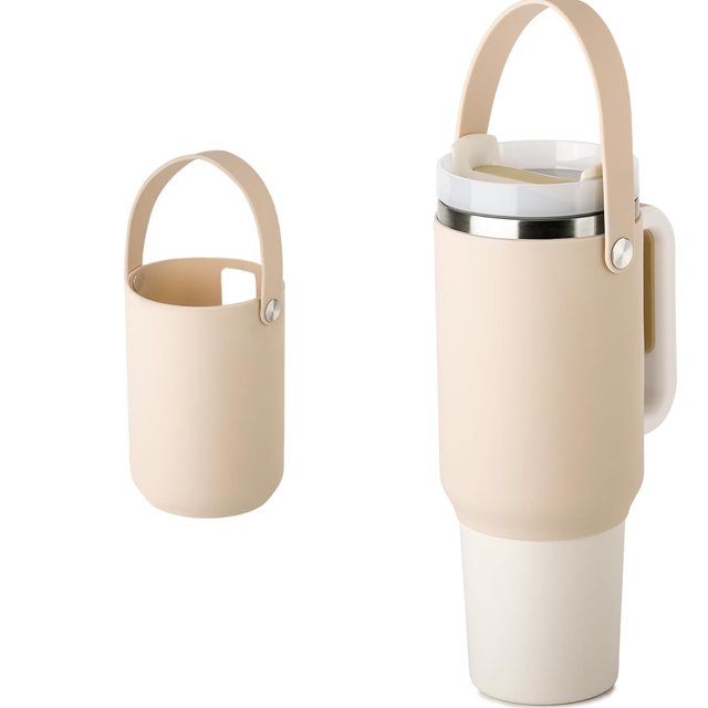 Keep Your Drinks Hot or Cold with our Portable Silicone Insulated Cup ...