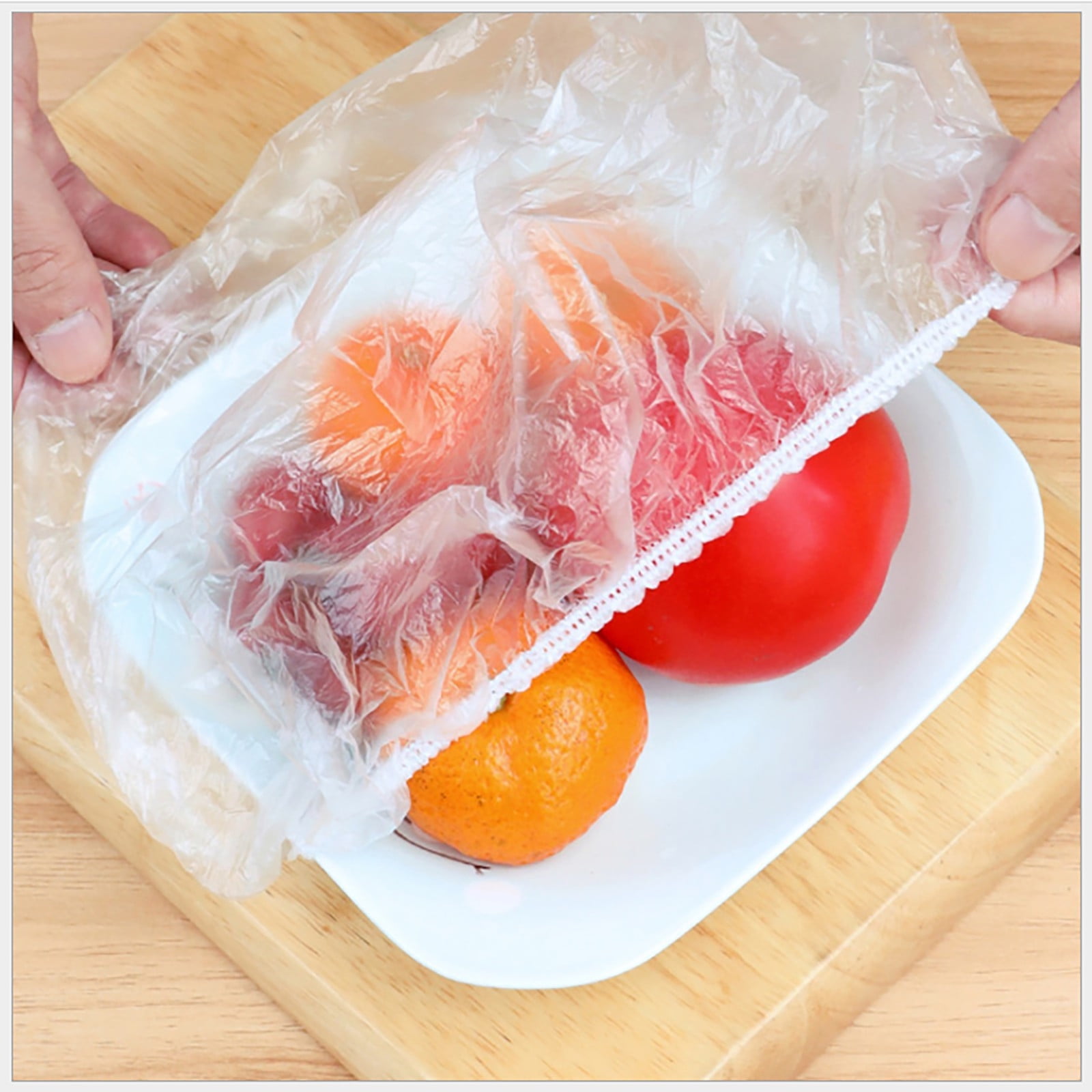 Keep fresh food storage White food storage containers pe Material Keep ...