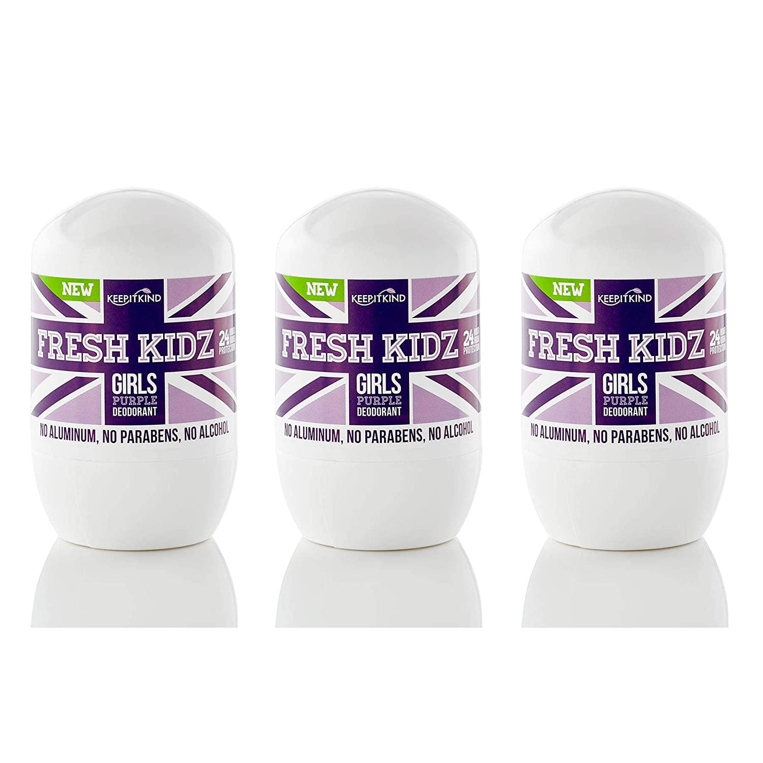 Keep it Kind Fresh Kidz Natural Roll On Deodorant 24 Hour Protection ...