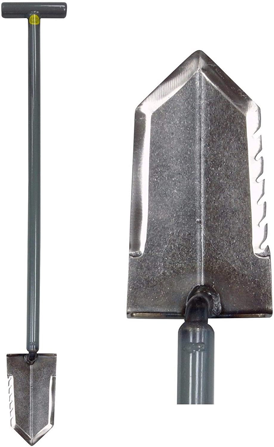 KeepRepel Lesche T- Handle 36" Heavy Duty Metal Detector Shovel w ...