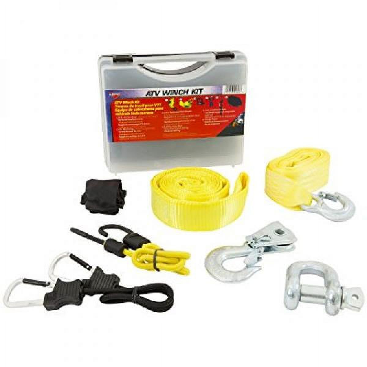 Keeper 02806 ATV Winch Accessory Kit with Storage Case - Walmart.com