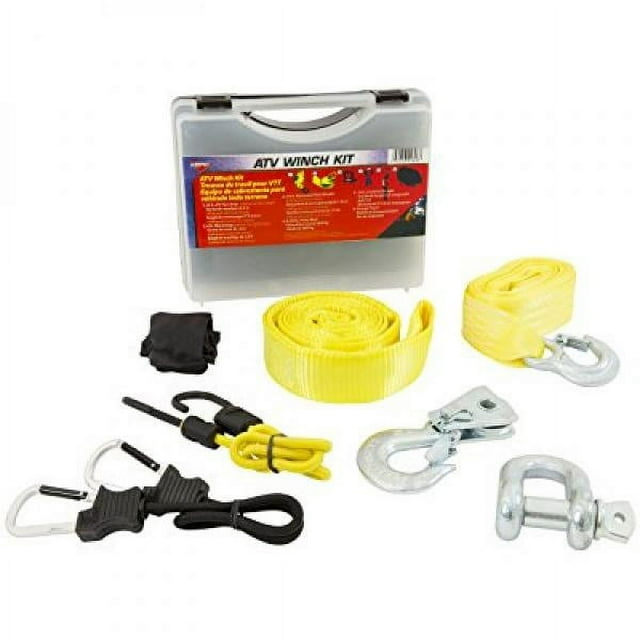 Keeper 02806 ATV Winch Accessory Kit with Storage Case - Walmart.com