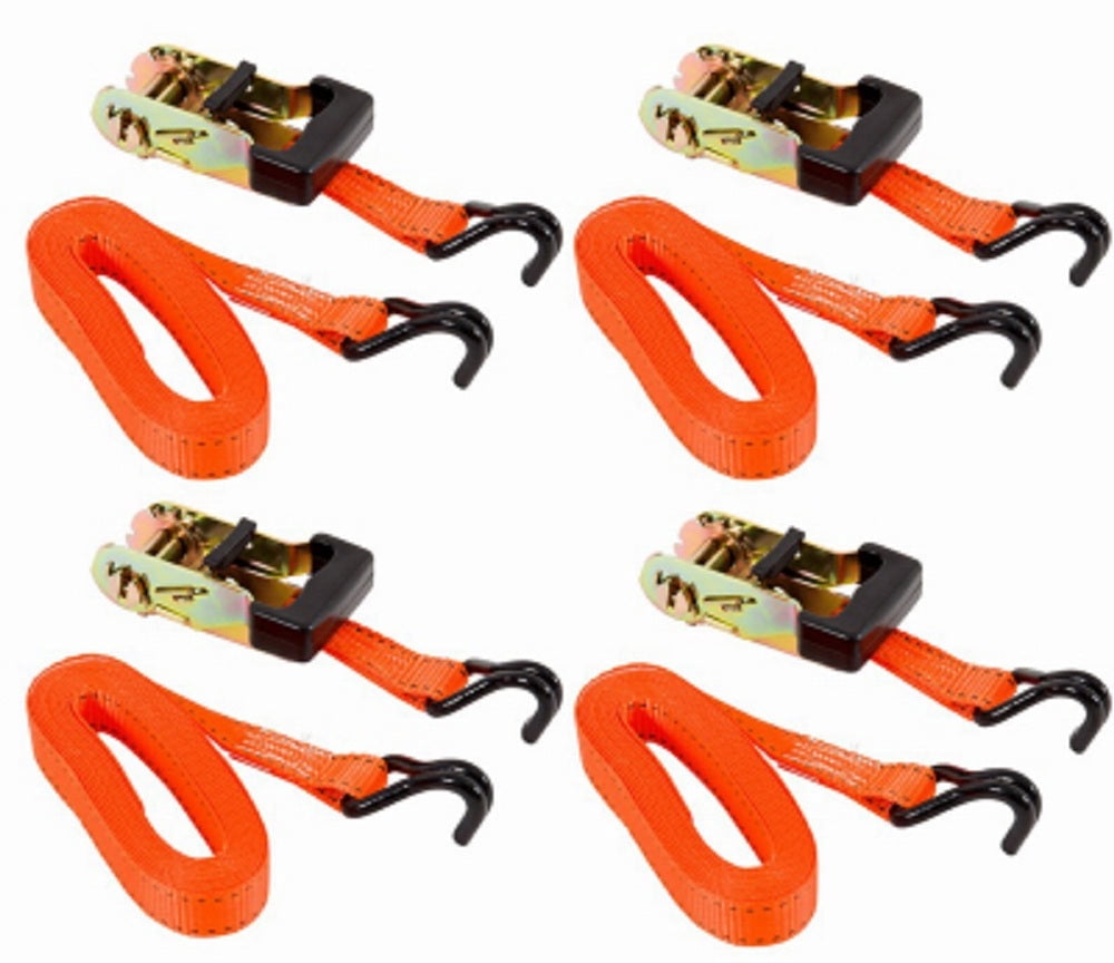 Keeper 05510 Ratchet Tie Down, 1" X 12', 4/Pack, Each - Walmart.com