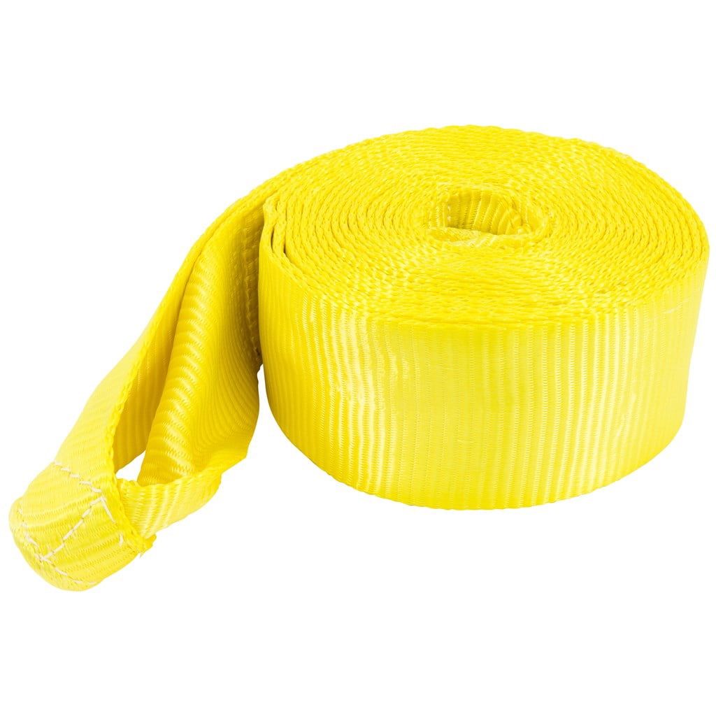 Keeper 89943 Vehicle Recovery Strap, Yellow, 30' - Walmart.com