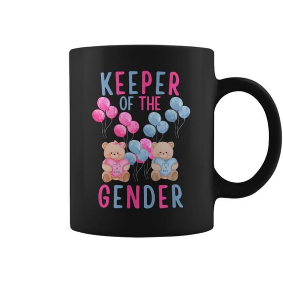 Keeper Of The Gender Reveal Party Gender Reveal Ideas Coffee Mugs ...