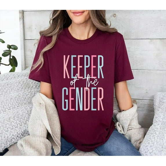 Keeper of the Gender Shirt Gender Reveal Party Shirts, Team Boy Team ...