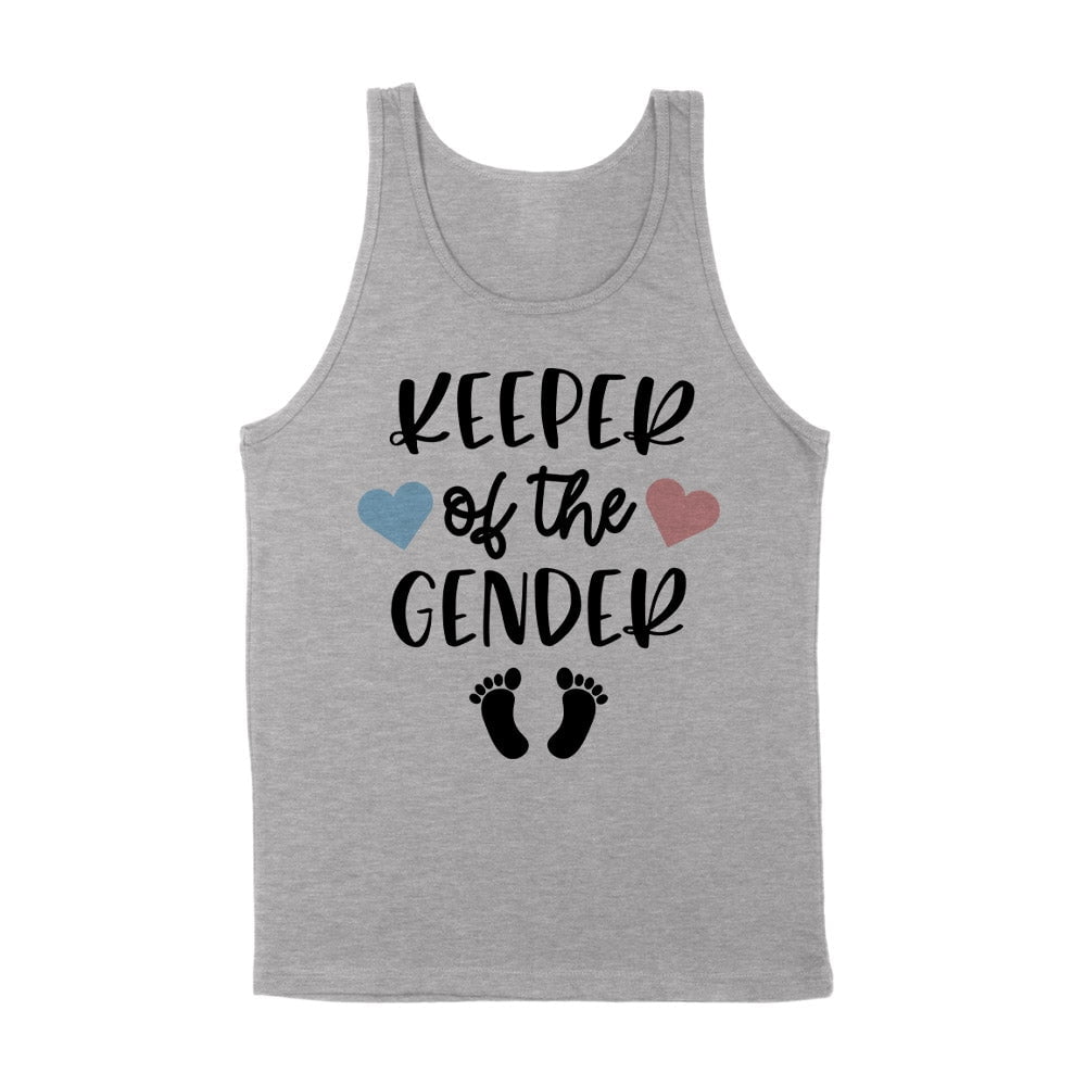 Keeper of the Gender Tank Top Unisex Medium Grey - Walmart.com
