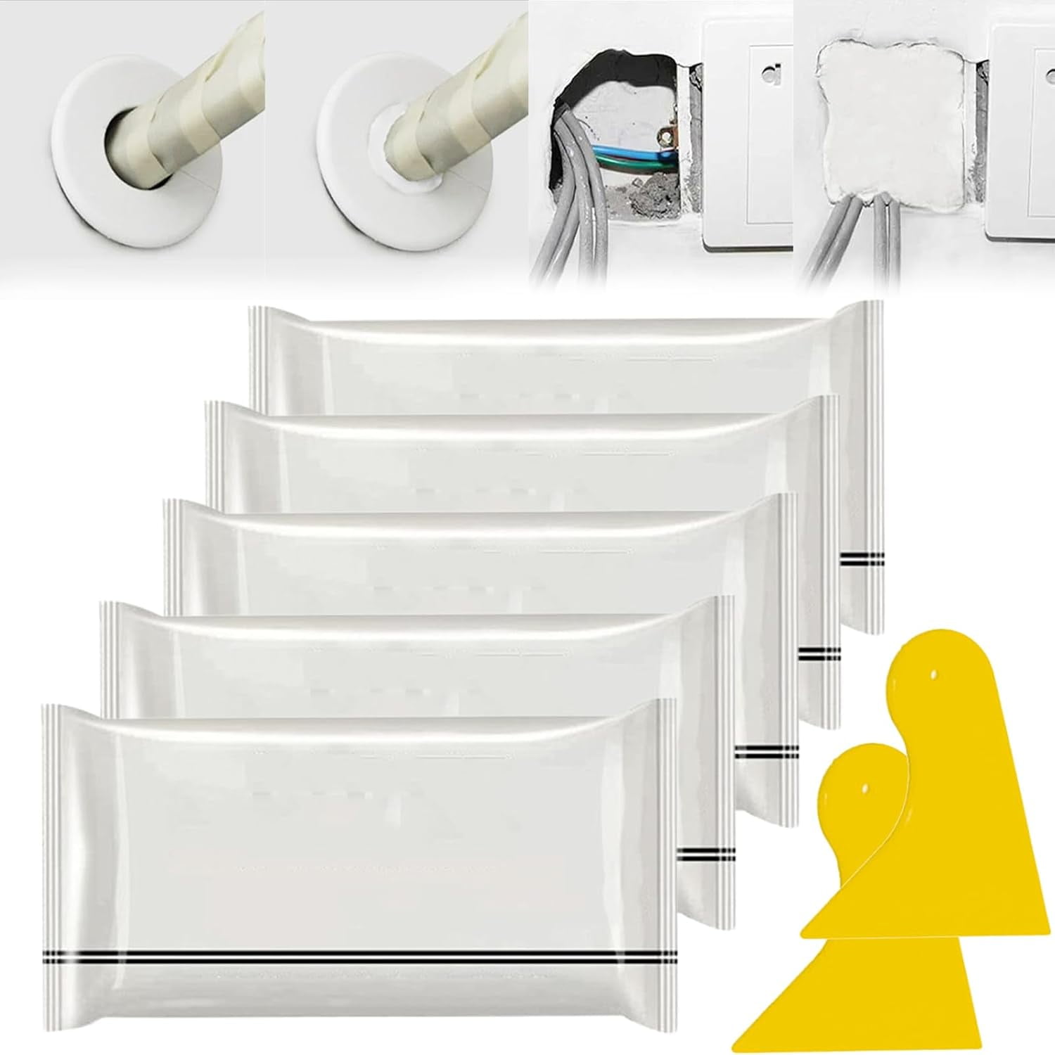 Keepholdon New Type Waterproof Sealant Mastic, 2025 Upgrade White ...