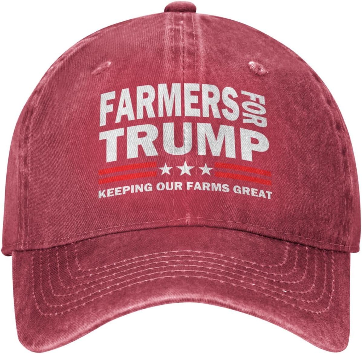 Keeping Our Farms Great Farmers for Trump Cap for Women Baseball Caps ...