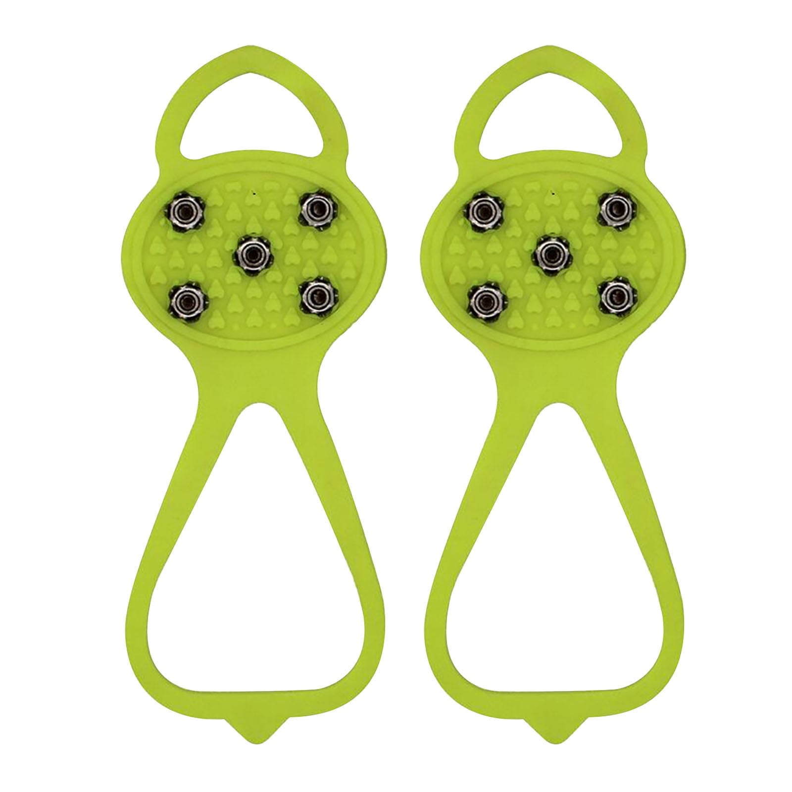 Keeplus 5-Tooth Ice Claw Antiskid Shoe Cover Gourd Shaped Snow Antiskid ...