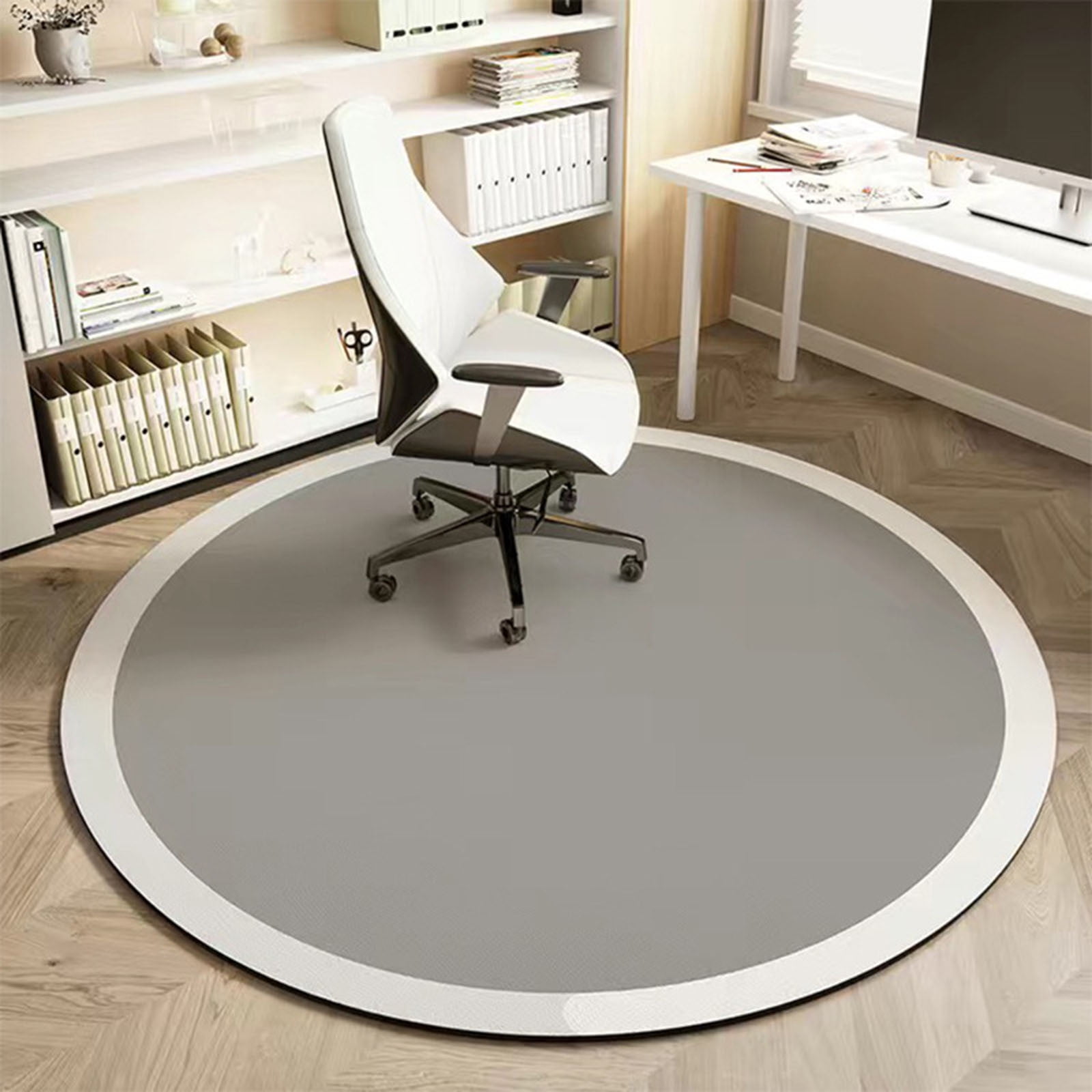 Keeplus Modern Circular Floor Mat, Living Room, Bedroom, Bedside Carpet ...