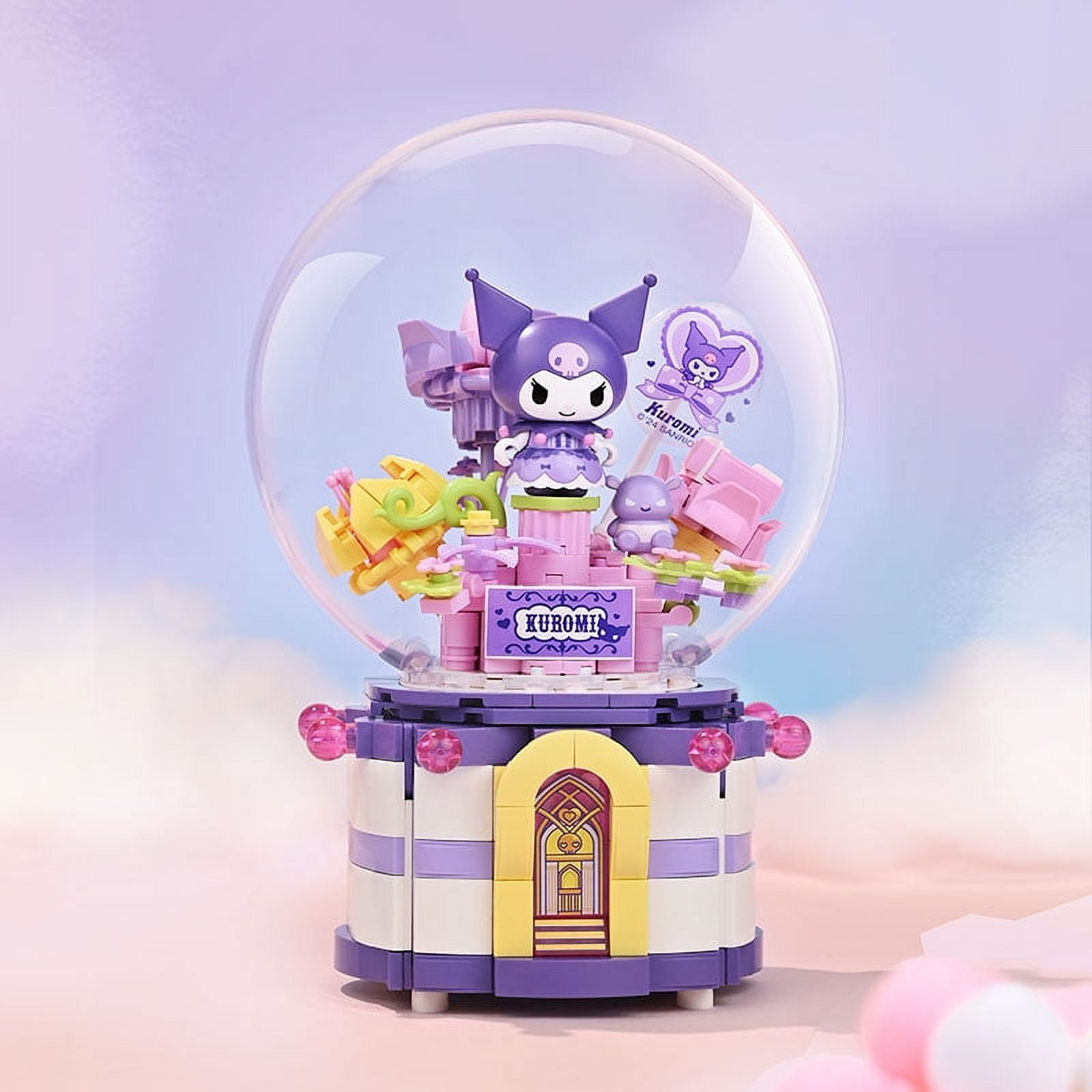 Keeppley Building Blocks Sanrio Music Box Kuromi My Melody Educational ...