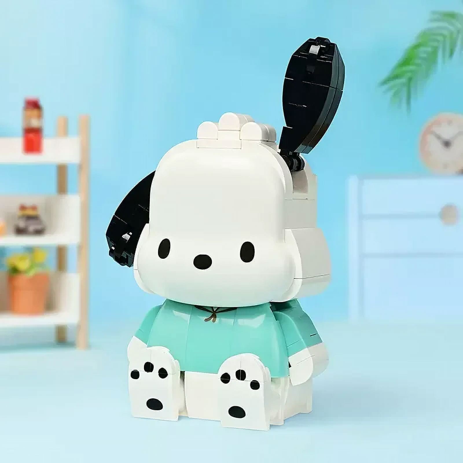 Keeppley Sanrio Pochacco Series Building Blocks Cartoon Street Scene ...