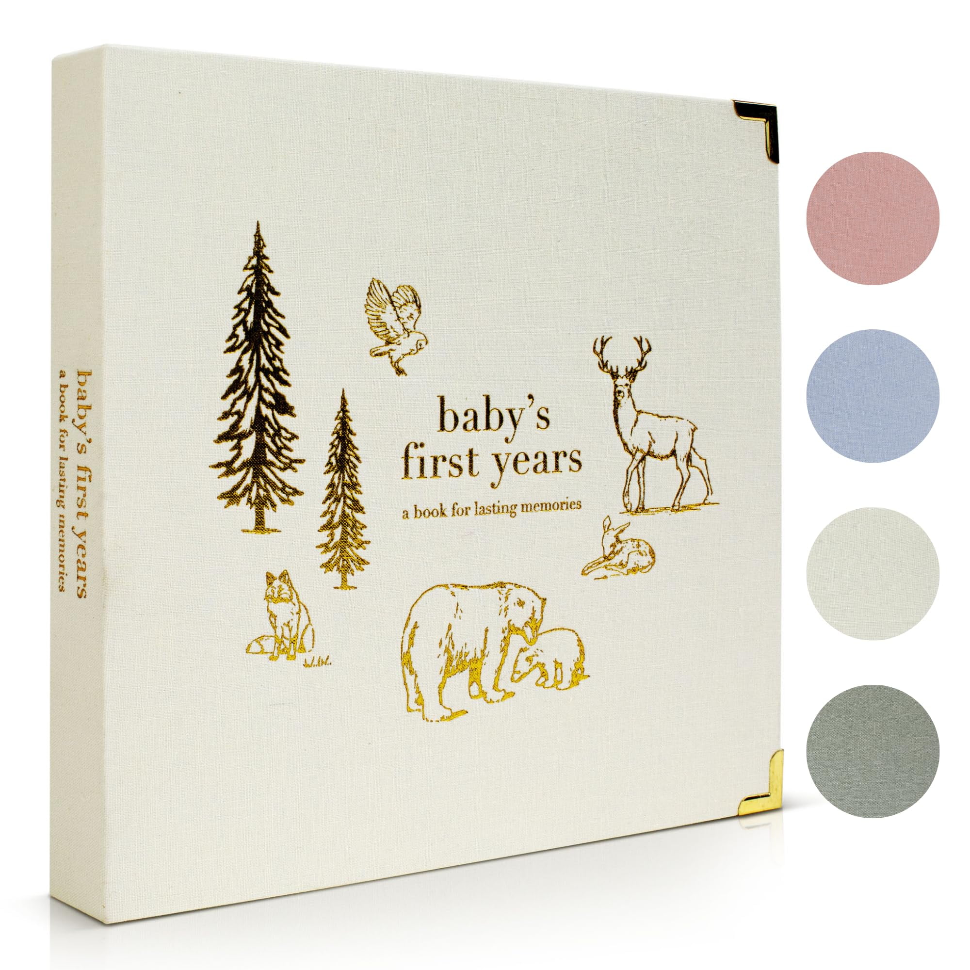 Keepsake Baby Memory Book for Boys and Girls â€“ Timeless First 5 Year ...