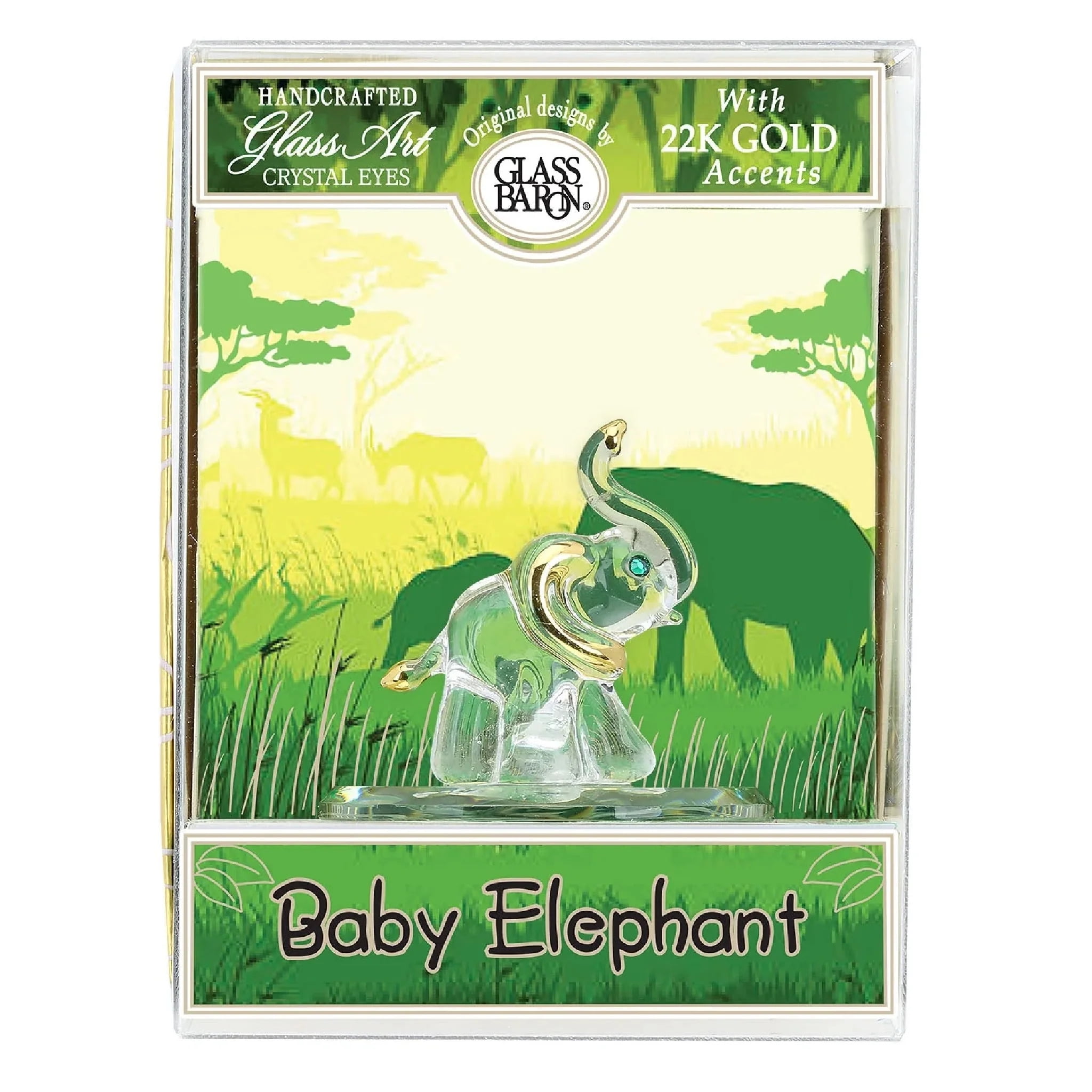 Keepsake Box Baby Elephant by Glass Baron - Walmart.com