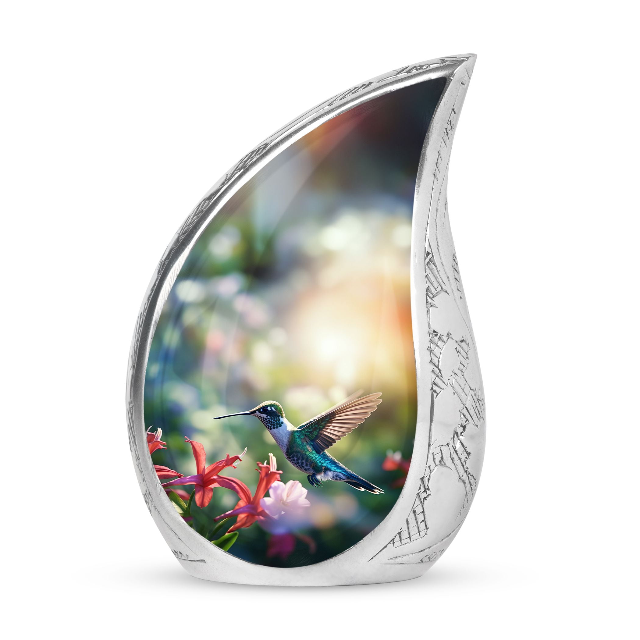 Keepsake Hummingbird Urn, Teardrop Cremation Urns for Men, Urn for ...
