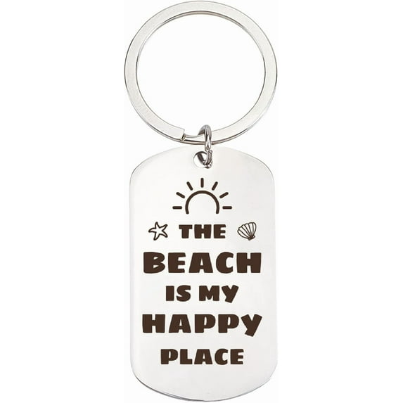 Keepsake Keychain Stainless Steel Keychain Word Key Ring Memorial ...