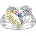 Keepsake Personalized Family Jewelry Grandma's Birthstone Pride Mother ...