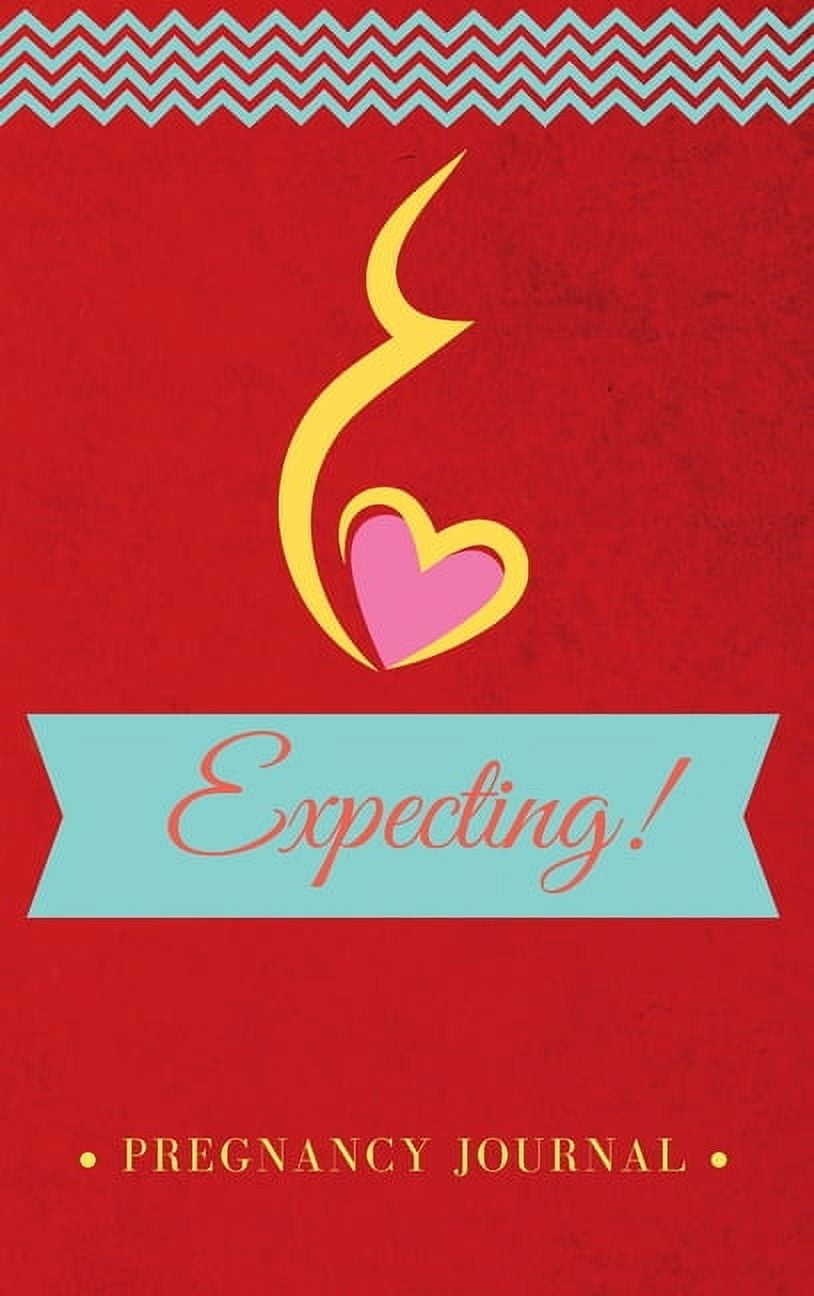 Keepsake Pregnancy Journal Colorful & Beautiful Design With Tips ...